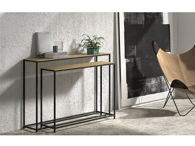 Set De 2 Console Tulsa 3919 Métal | A&C Meubles Center